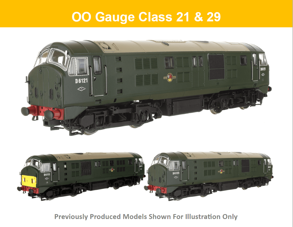 Dapol 4D-025-006D Class 21 D6151 BR Green SYP With Tablet Catcher DCC ...