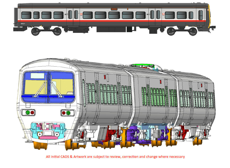 Dapol 4D-323-002 Class 323 323227 Regional Railways Greater Manchester ...
