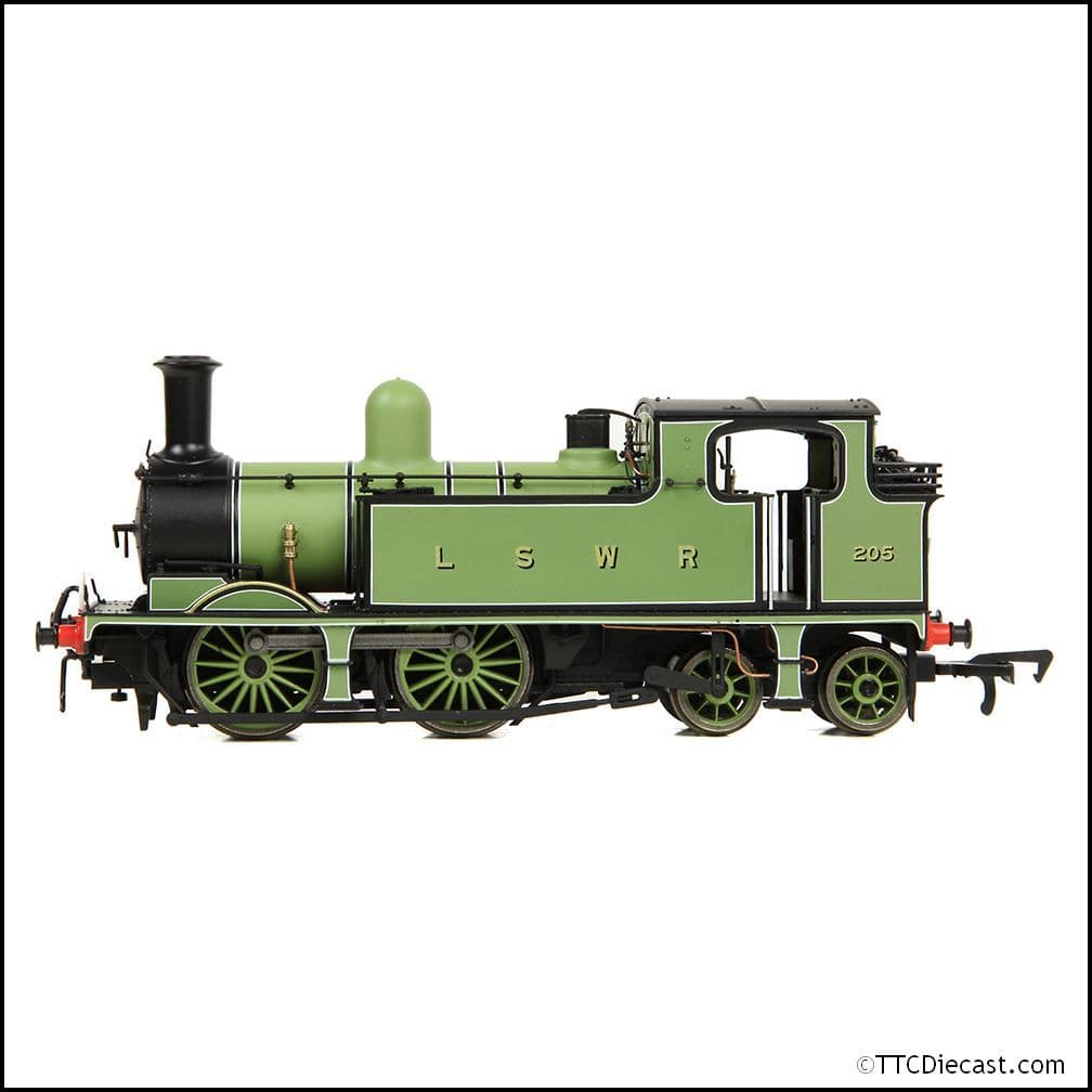 EFE Rail E85014 LSWR Adams O2 205 LSWR Urie Green - OO Gauge