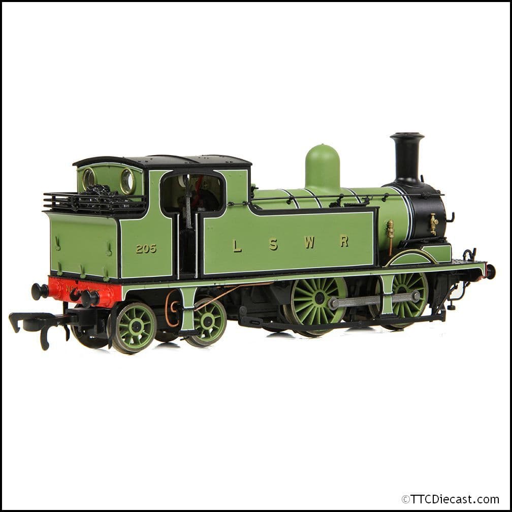 EFE Rail E85014 LSWR Adams O2 205 LSWR Urie Green - OO Gauge