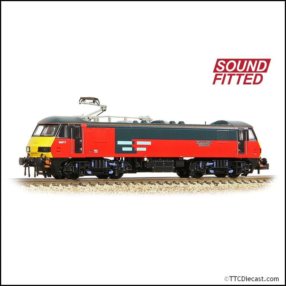 Farish 371-782ASF Class 90/0 90017 Rail Express Systems Rail Exp Sys