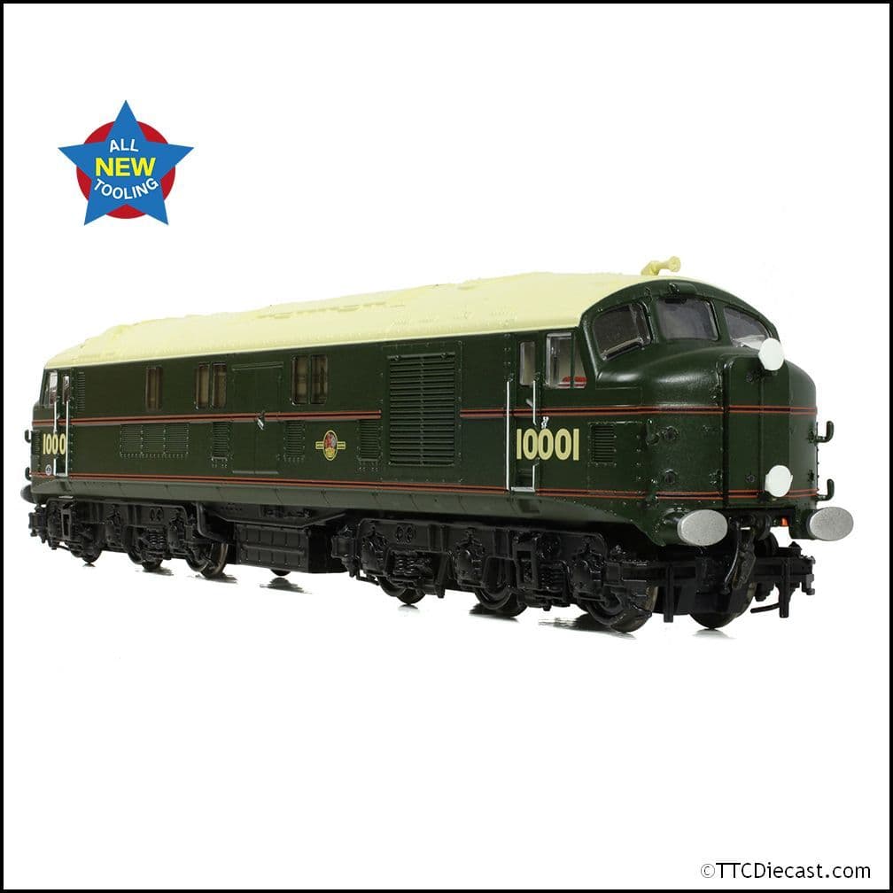 Farish 372-917 LMS 10001 BR Lined Green Late Crest N Gauge