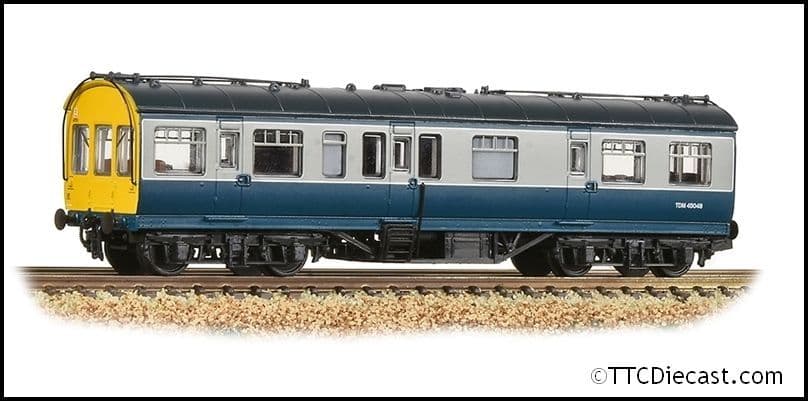 Farish 374-878 LMS 50ft Inspection Saloon BR Blue & Grey N Gauge