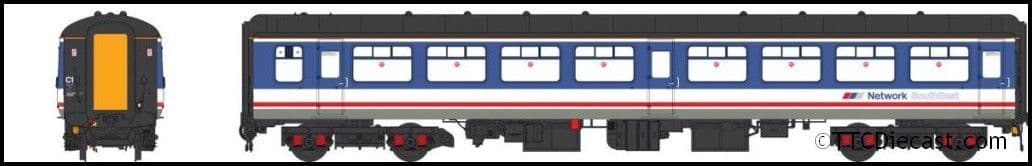 Heljan 2403 British Rail Mk2 - TSO Network SouthEast dark blue O Gauge