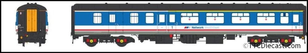 Heljan 2421 British Rail Mk2 - BFK Network SouthEast light blue O Gauge