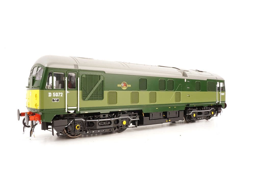 Heljan 2452 Class 24/0 Unnumbered BR 2 Tone Green Small Yellow Panels O ...