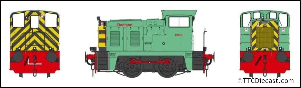 Heljan 2874 Class 02 ex-D2867 Redland Khaki O Gauge