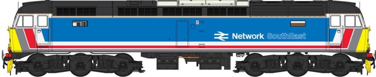 Heljan 4867 Class 47 in Network SouthEast original livery - unnumbered ...