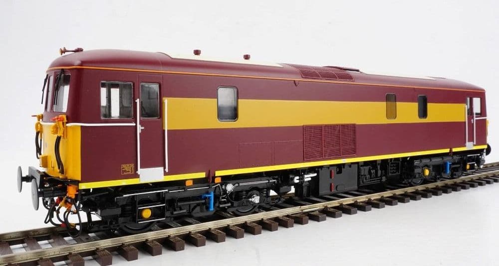 Heljan 7308 Class 73 EW&S Red/Gold Unnumbered O Gauge