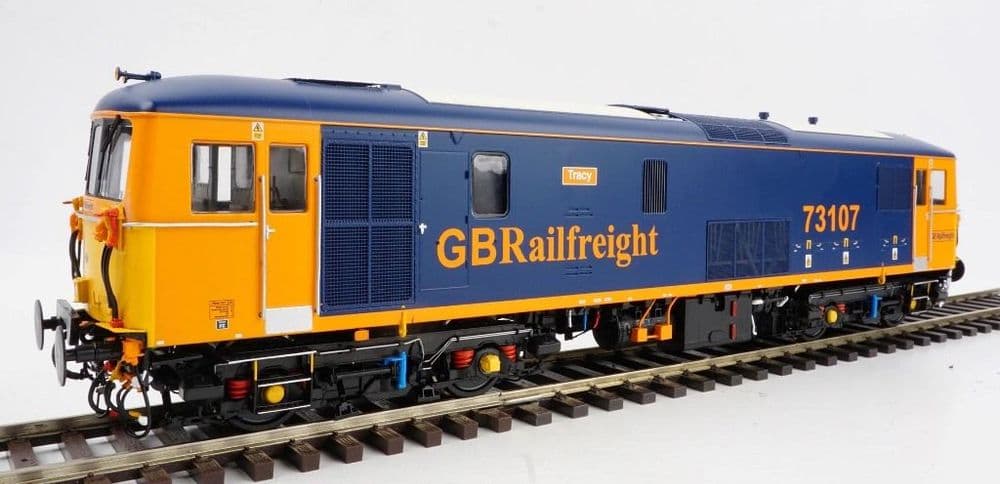 Heljan 7310 Class 73 107 Tracy GB Railfreight Blue/Orange O Gauge