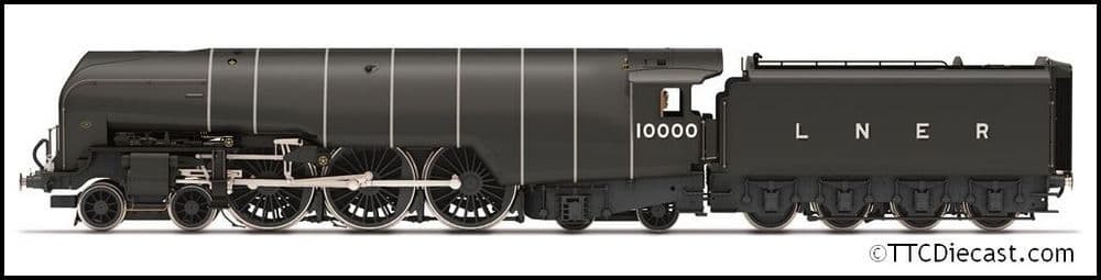 Hornby R30126 LNER W1 Class Hush Hush Smoke Lifting Cowl 4-6-4 10000 ...