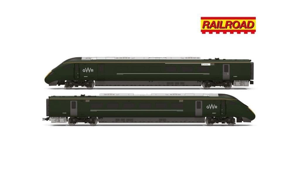 Hornby R30450 RailRoad GWR Class 800 Train Pack 800001 OO Gauge - PRE ...