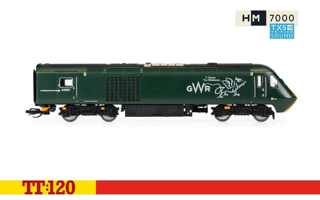 Hornby TT3023TXSM GWR Class 43 HST Digital Train Pack Sound Fitted ...