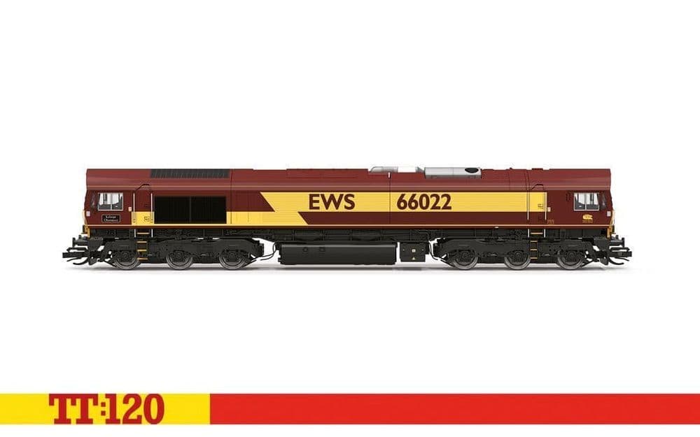 Hornby TT3030M EWS Class 66 Lafarge Charnwood 66022 1/120 Scale PRE ...