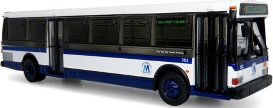 Iconic Replicas 870408 Grumman 870 Transit Bus 1980 MTA New York City ...