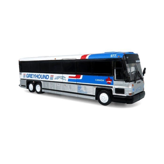 Iconic Replicas 870481 MCI D4000 Coach Greyhound Canada 1 87 Scale