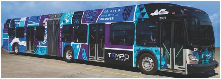 Iconic Replicas 870551 NFI Xcelsior XN60 Articulated Transit AC Transit ...