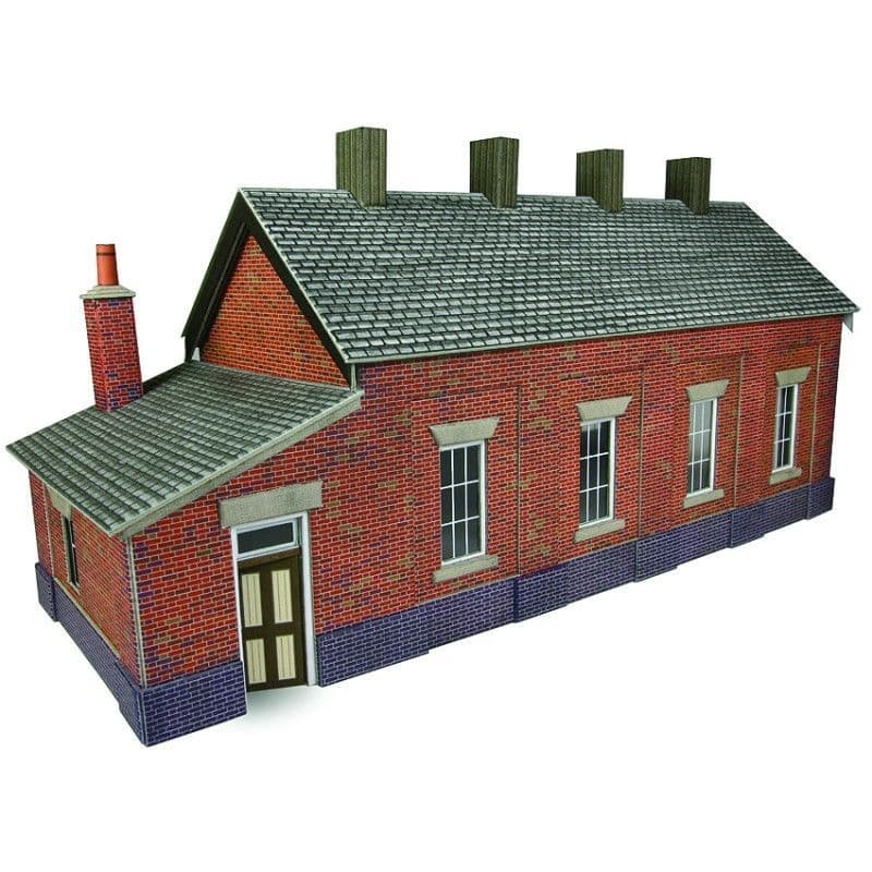 Metcalfe PO331 00/H0 Scale Single Engine Shed - Brick
