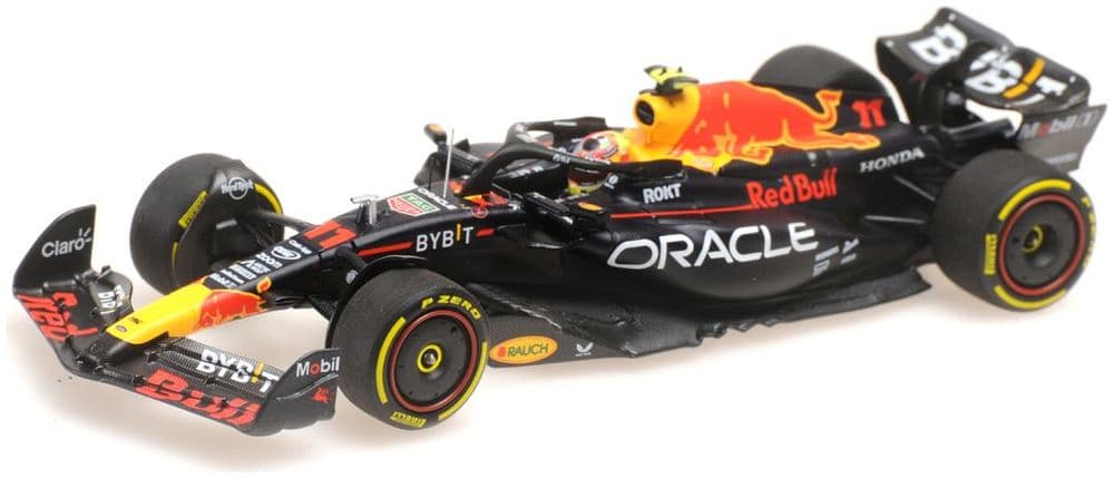 Minichamps 410 232311 Oracle Red Bull Racing Rb19 Sergio P rez - Abu Dhabi Gp 2023 1 43 Scale ...