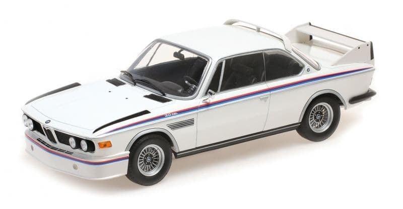 Minichamps MIN 155 028136 BMW 3 0 CSL 1973 White Sealed Body 1/18 Scale ...
