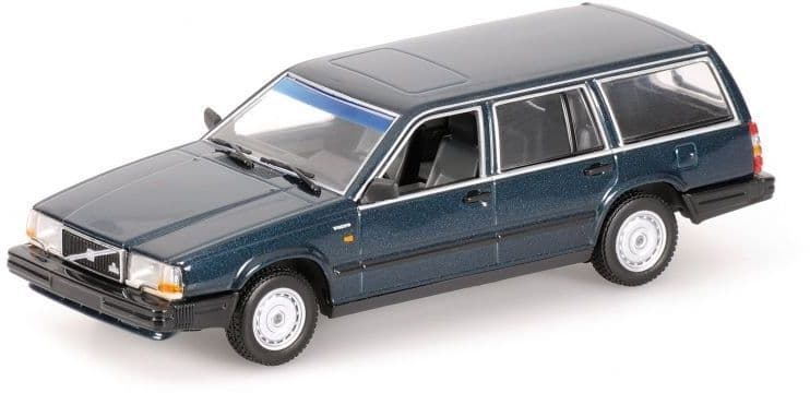 Minichamps MIN 155 171771 Volvo 740 GL Break 1986 Dark Green Metallic 1/18 Scale PRE ORDER 124 99
