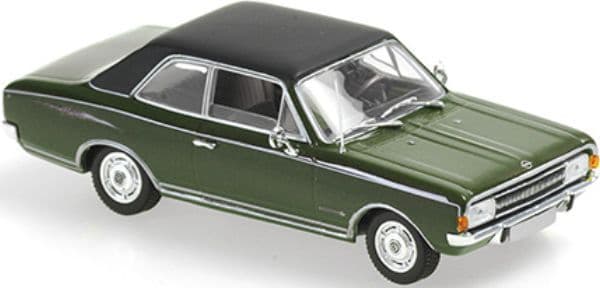 Minichamps MIN 940 046160 Opel Commodore A 1970 Green Metallic 1/43 Scale