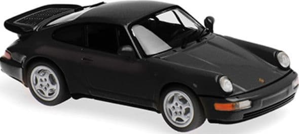 Minichamps MIN 940 069106 Porsche 911 Turbo 964 1990 Black Pearl 1/43 ...