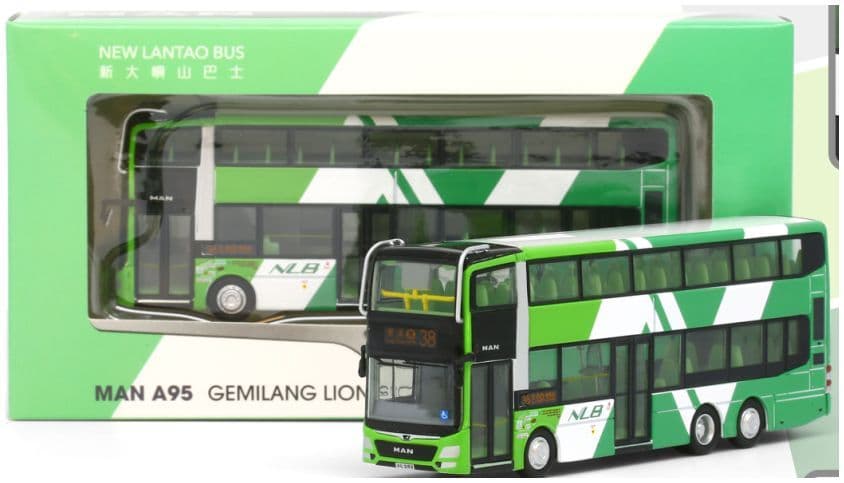 Model 1 33203S New Lantao Bus MAN A95 Facelift 12m MDR01 rt 38 Tung ...