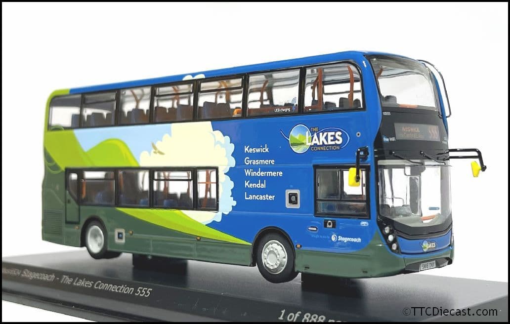 Northcord UKBUS6524 Stagecoach North West 555 Lakes Connection - PRE OWNED