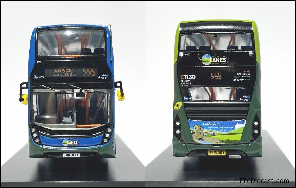 Northcord UKBUS6524 Stagecoach North West 555 Lakes Connection - PRE OWNED