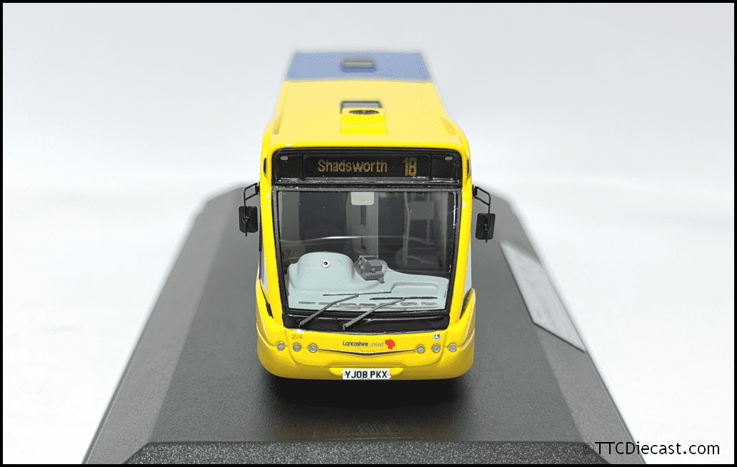 OMNIDEKKA OM1C Resin 1/76 Optare Versa Lancashire United Rte 18 Shadsworth