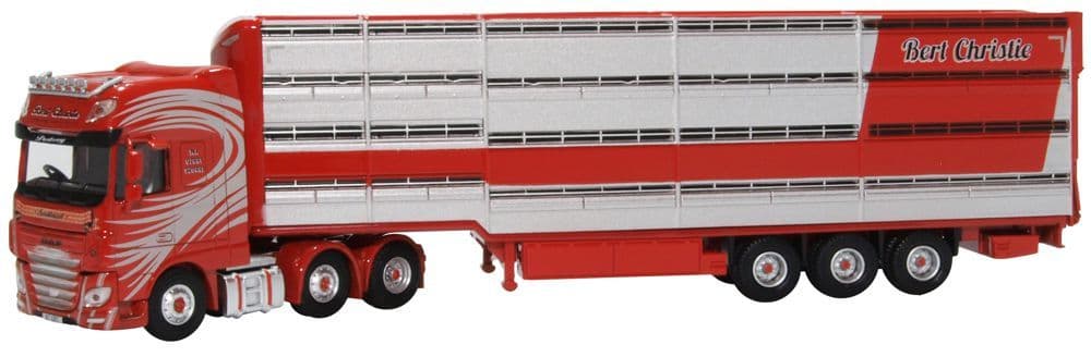 Oxford 76DXF005 DAF XF Euro 6 Houghton Parkhouse Livestock Transporter ...