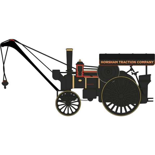 Oxford 76FCR003 Fowler B6 Crane 8920 The Great North 1 76 Scale