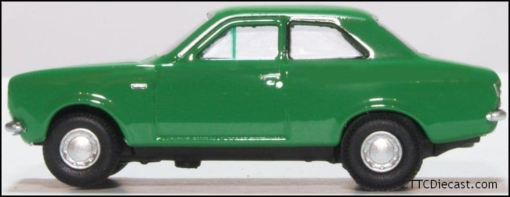 Oxford 76FE001 Ford Escort Mk1 Modena Green LAST FEW