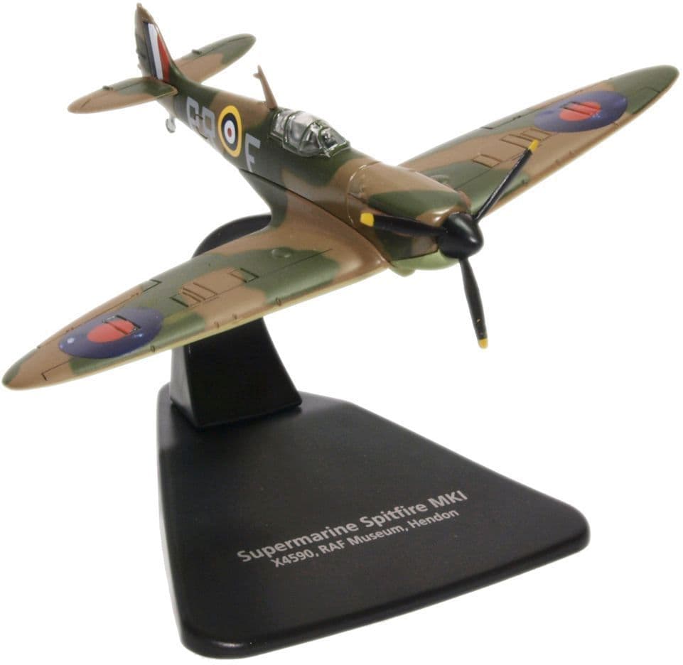 Oxford AC087 Spitfire X4590 - Hendon 1 72 Scale