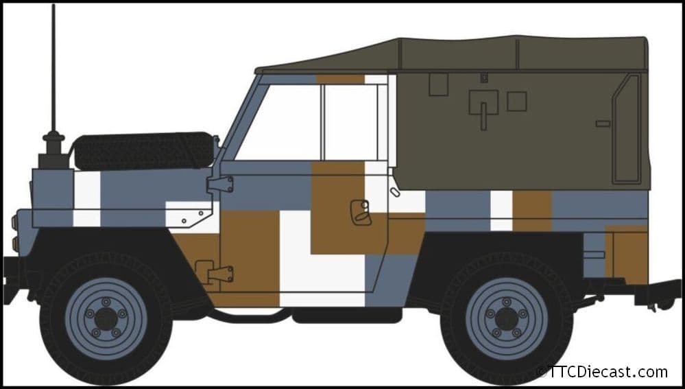 Oxford NLRL004 Land Rover Lightweight Berlin Scheme