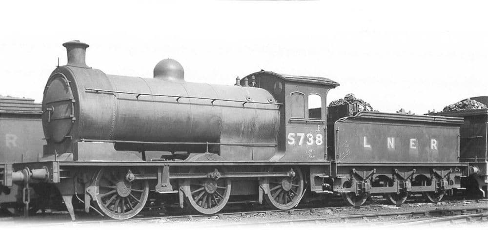 Oxford Rail OR76J26001 J26 Loco LNER 0-6-0 Class J26 1057