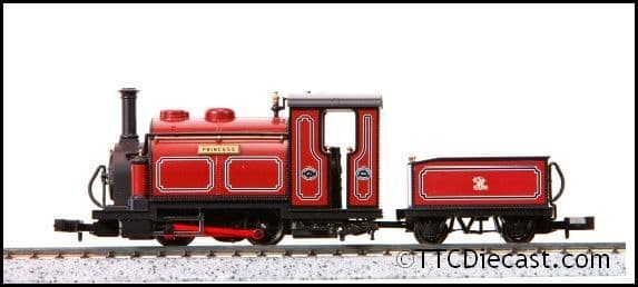 Peco / Kato 51-251a Small England Loco PRINCESS Maroon OO-9 Scale