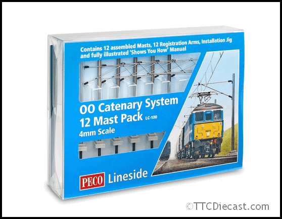 Peco LC-100 Catenary System Startup Pack