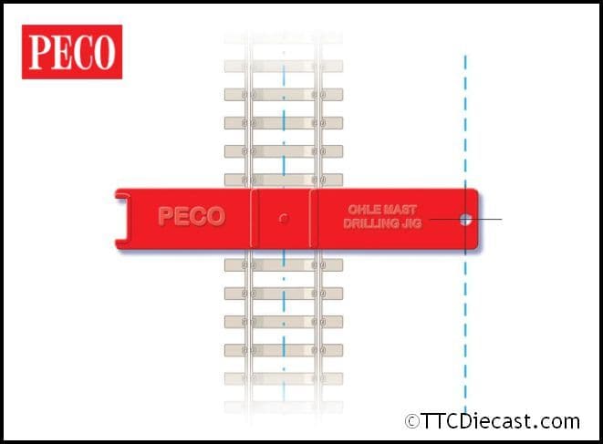 Peco LC-115 Catenery Mast Instruction Jig