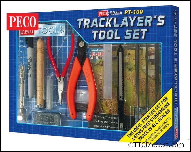 Peco PT-100 Track Layer s Tool Set