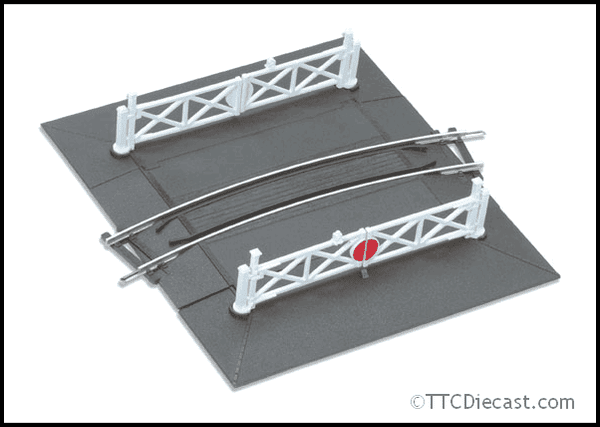 Peco ST-266 Curved No 1 Rad Level Crossing