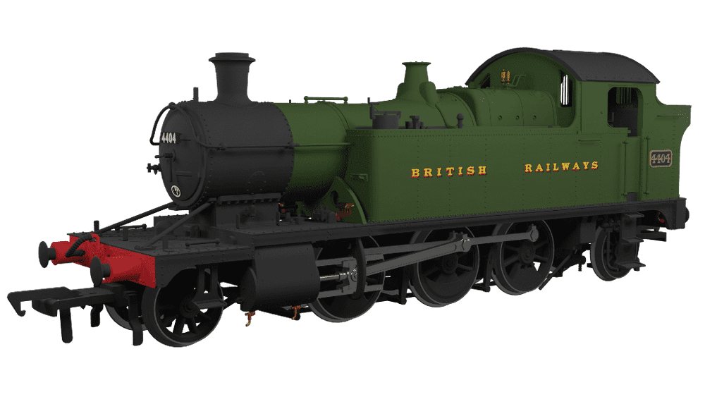 Rapido 951005 GWR 44xx No 4404 British Railways serif Green OO Gauge ...