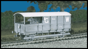 Ratio 569 GWR 20 ton TOAD Brake Van M/W