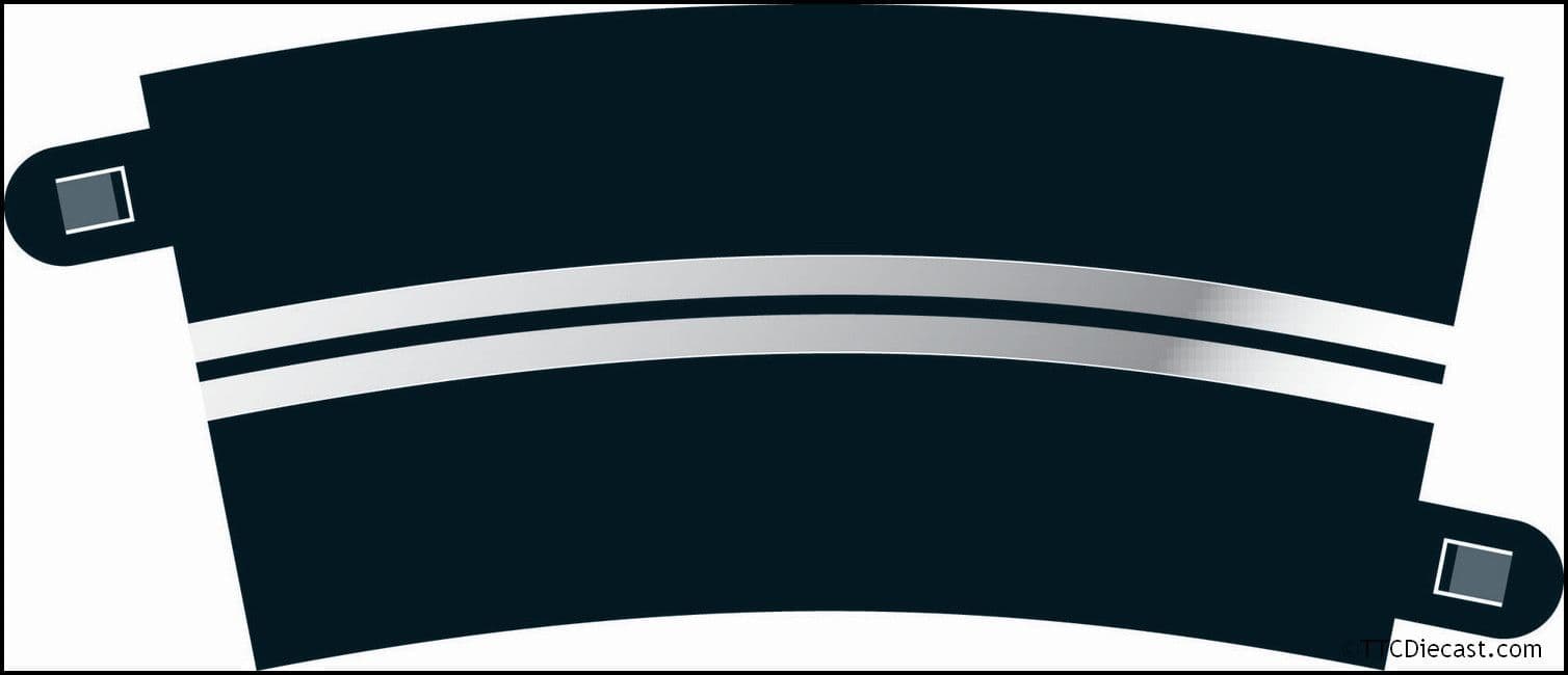 Scalextric C7017 Single Lane Radius 3 Curve 22 5 x 4