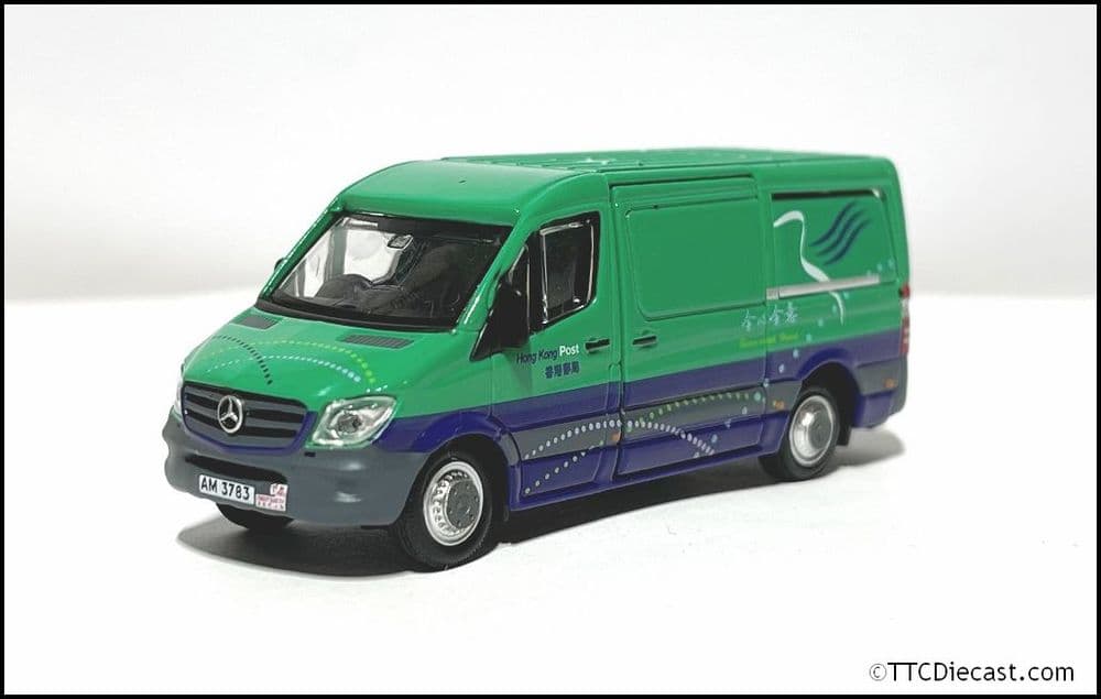 Tiny ATC64795 Mercedes Benz Sprinter Post Office Green/Blue 1 76 Scale ...