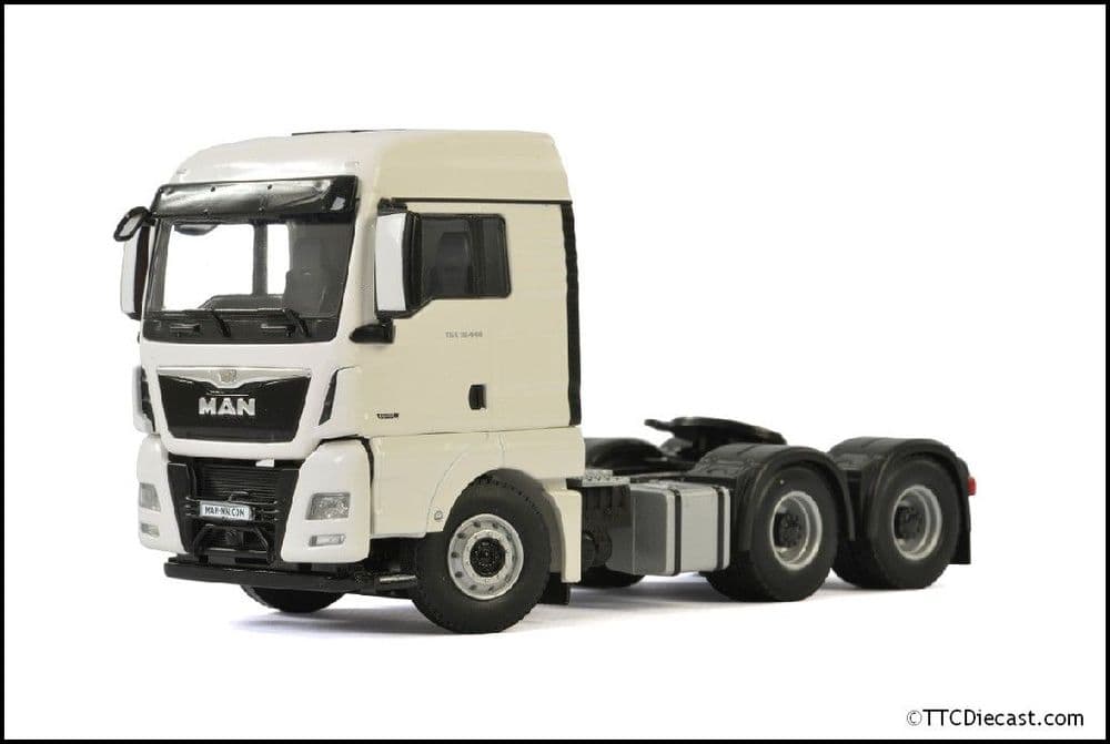 Wsi 03-2009 Man Tgx Xlx Euro 6 6x4 Cab White PRE ORDER 48 44