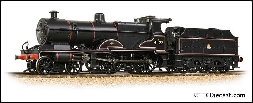 z Bachmann 31-932 LMS 4P Compound 41123 BR Lined Black Early Emblem OO ...