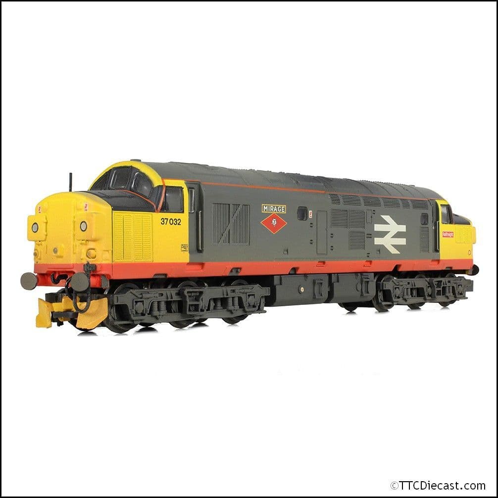 Graham Farish 371-474 Class 37/0 "Mirage" in BR Railfreight Red Stripe ...