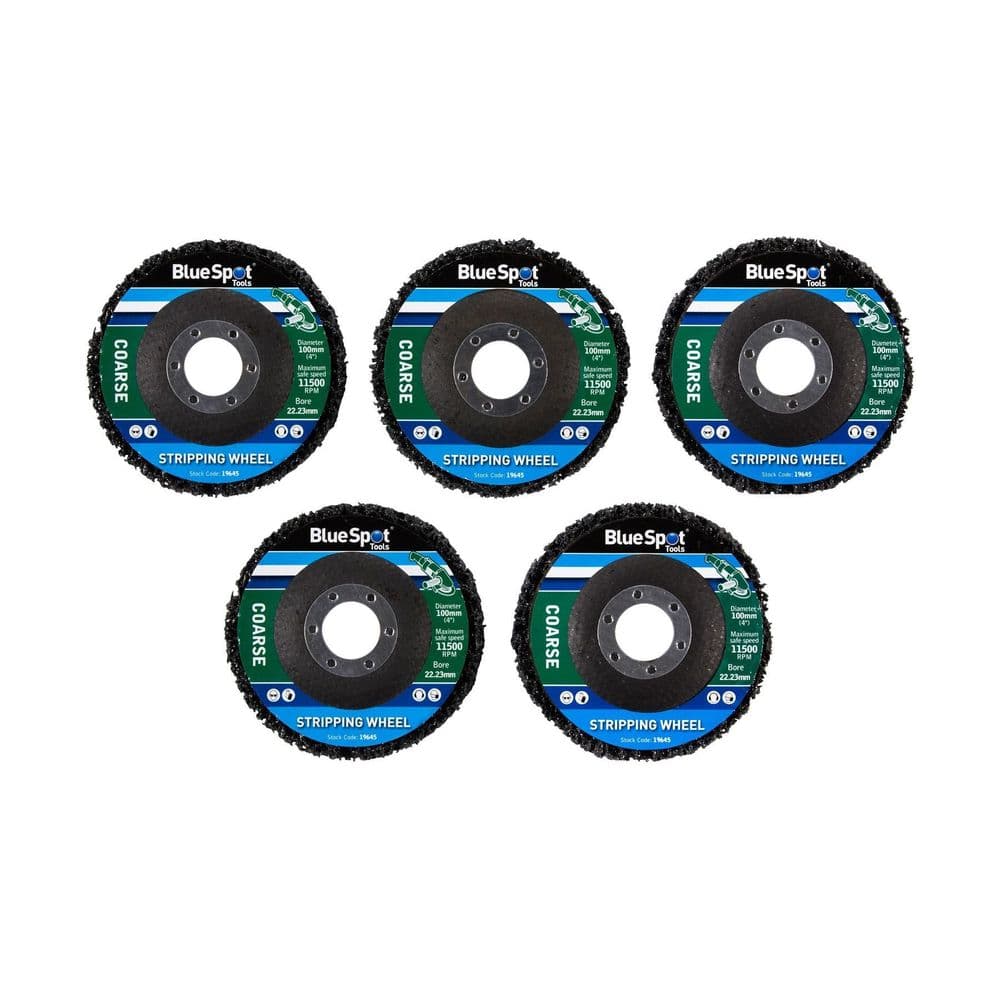 100mm Coarse Stripping Wheel Set - 5pc